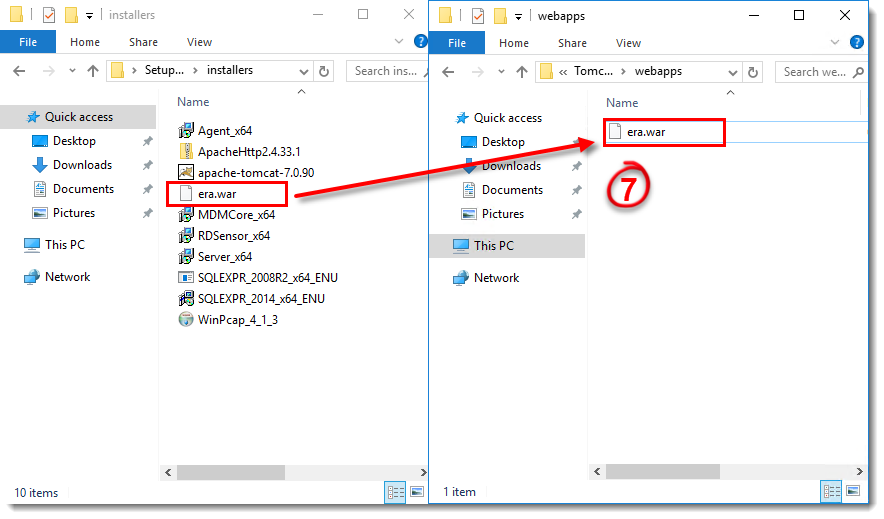 [kb6843] Apache Tomcat Installed From Esmc 7 X All In One Installer Is