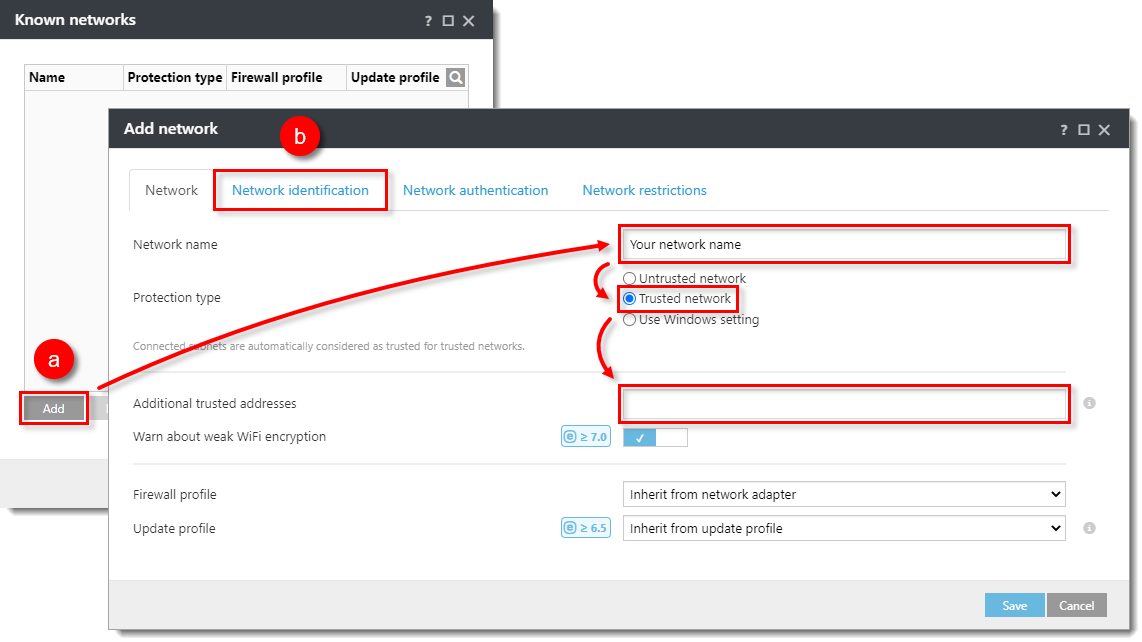 [KB8250] Configure Known Networks in Policy in ESET PROTECT or ESET ...