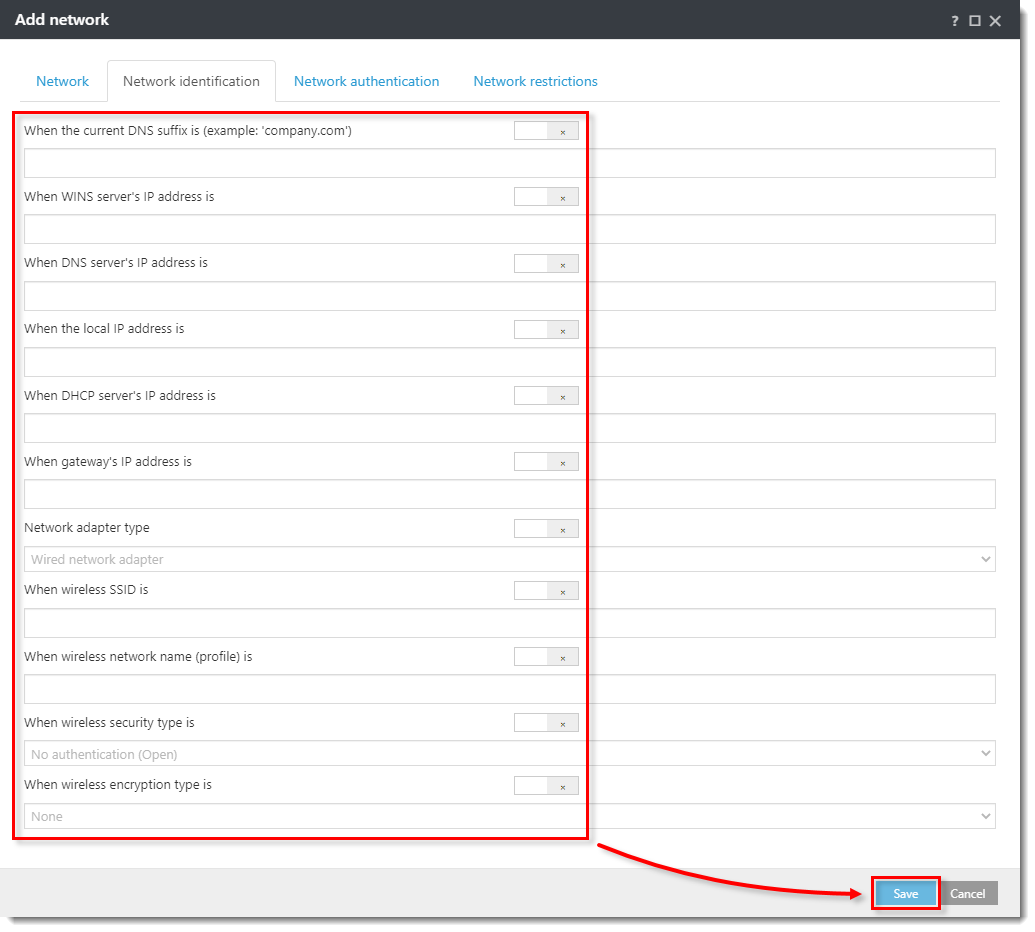 [KB8250] Configure Known Networks in Policy in ESET PROTECT or ESET ...