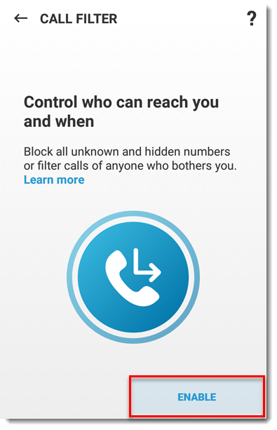 [KB3284] Set up Call Filter in ESET Mobile Security for Android