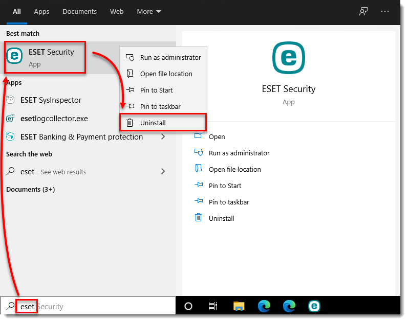[KB5844] Repair an existing ESET installation using the setup wizard