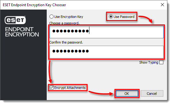 [KB7178] Send an encrypted email or attachment in ESET Endpoint Encryption