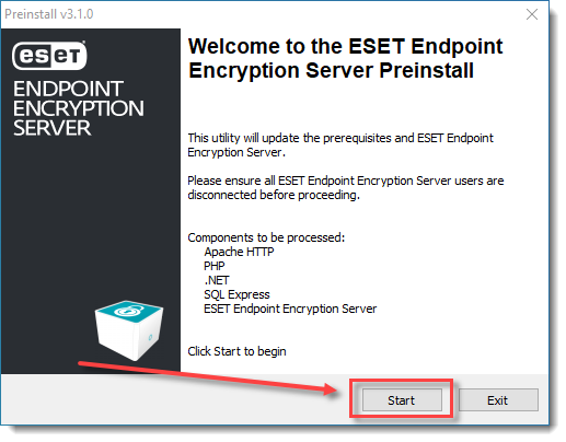 [KB7402] Upgrading the ESET Endpoint Encryption Server