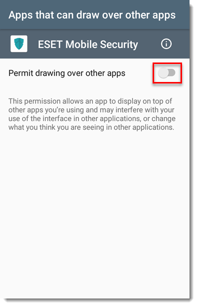 [KB7538] Enable Payment Protection in ESET Mobile Security for Android