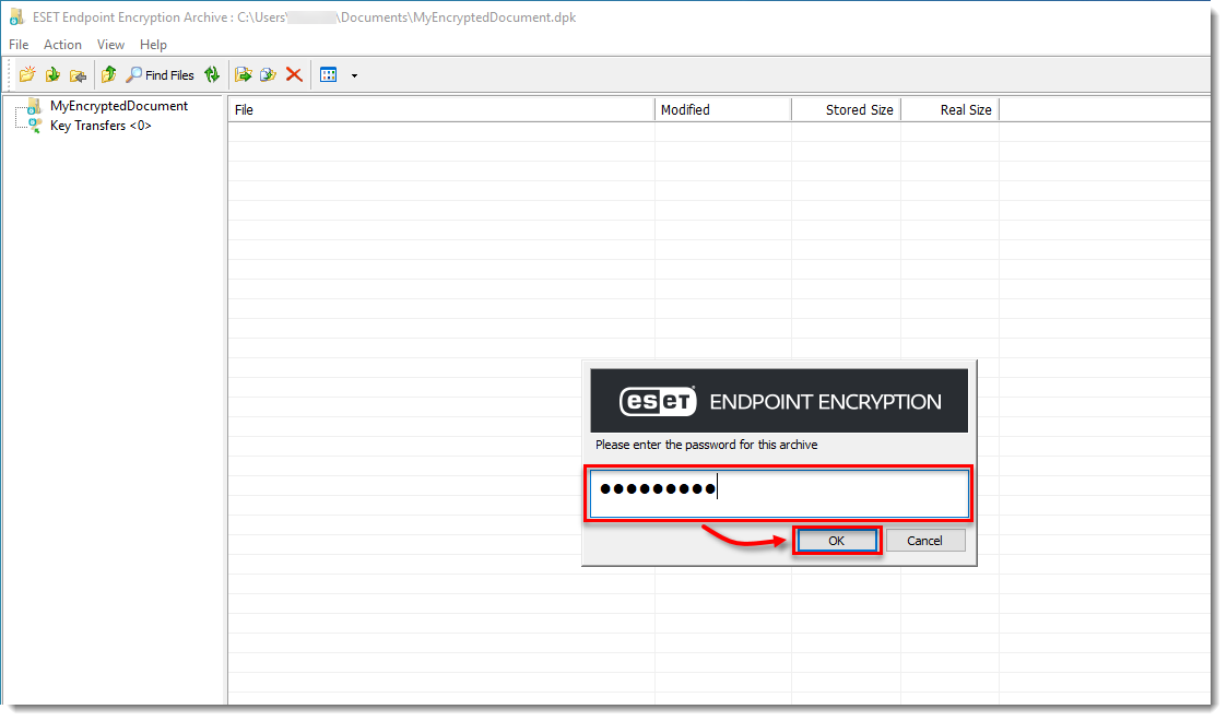 [KB7960] Create and open ESET Endpoint Encryption Archive