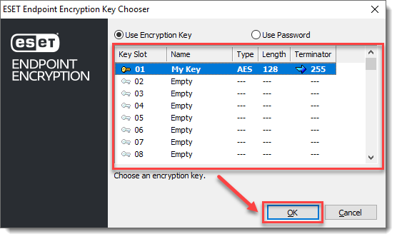 [KB8038] Manage Text Encryption on ESET Endpoint Encryption