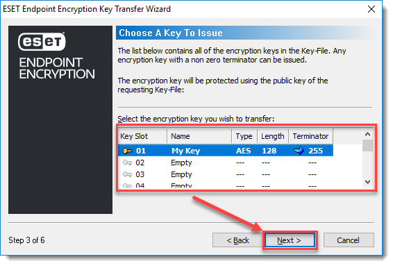 [KB8040] Transfer encryption keys to a new ESET Endpoint Encryption Server
