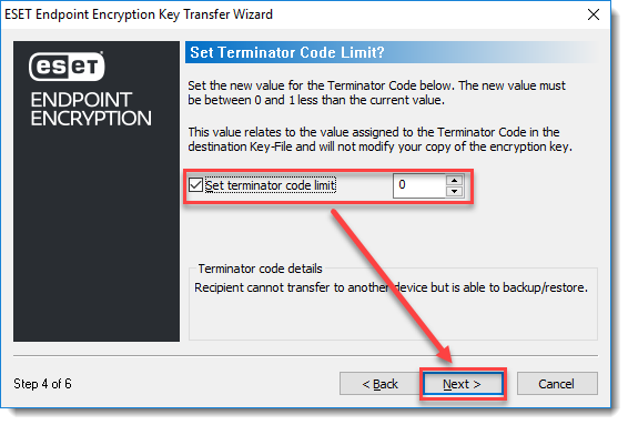 [KB8040] Transfer encryption keys to a new ESET Endpoint Encryption Server