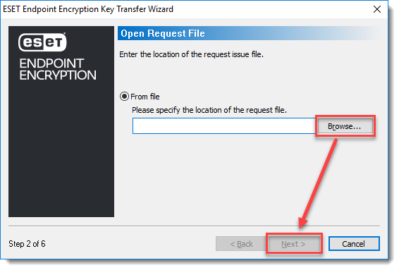 [KB8040] Transfer encryption keys to a new ESET Endpoint Encryption Server