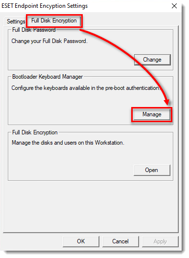[KB8047] Change keyboard layout in ESET Endpoint Encryption pre-boot screen
