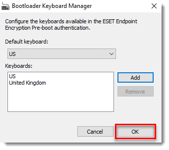 [KB8047] Change keyboard layout in ESET Endpoint Encryption pre-boot screen