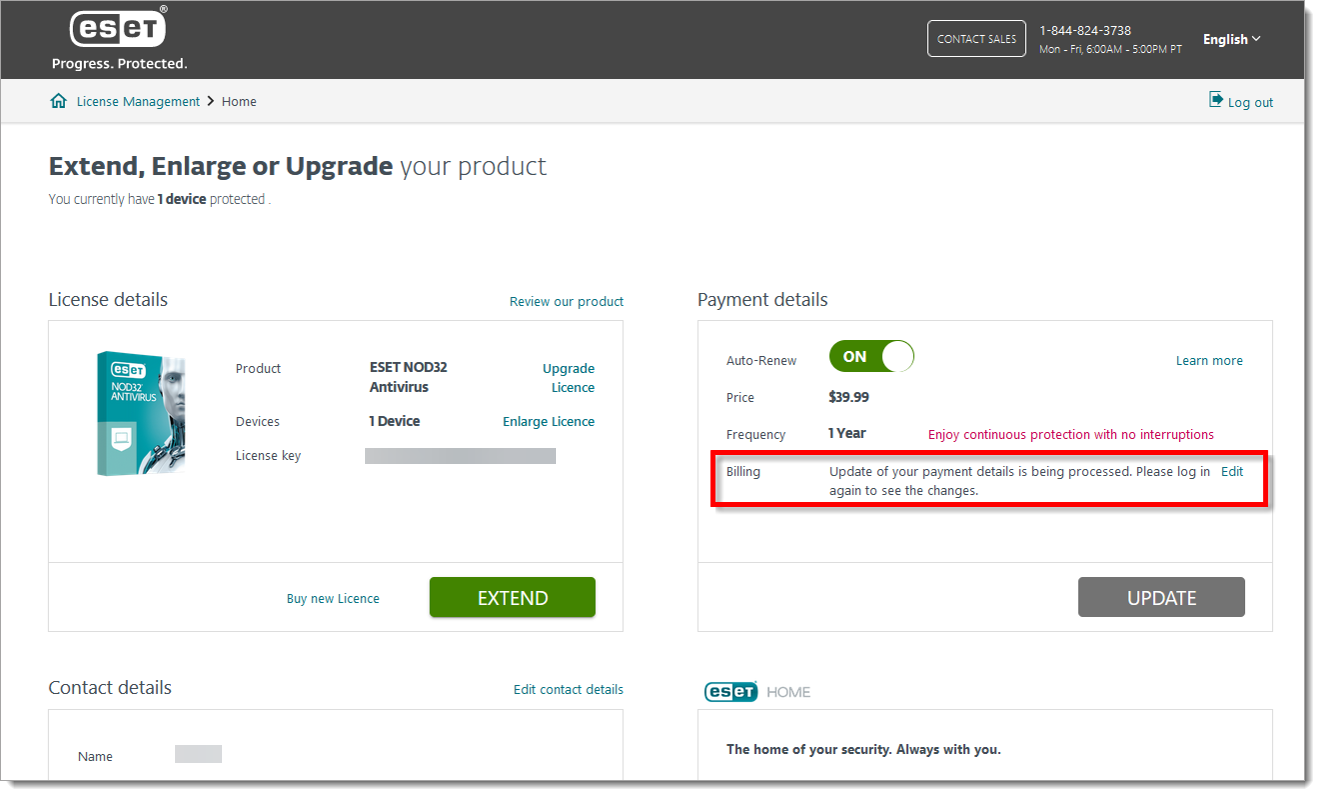 [KB6205] Manage auto-renew settings for your ESET licenses