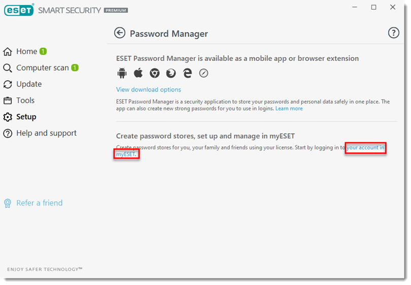 [KB6209] Set up security tools in ESET Smart Security Premium