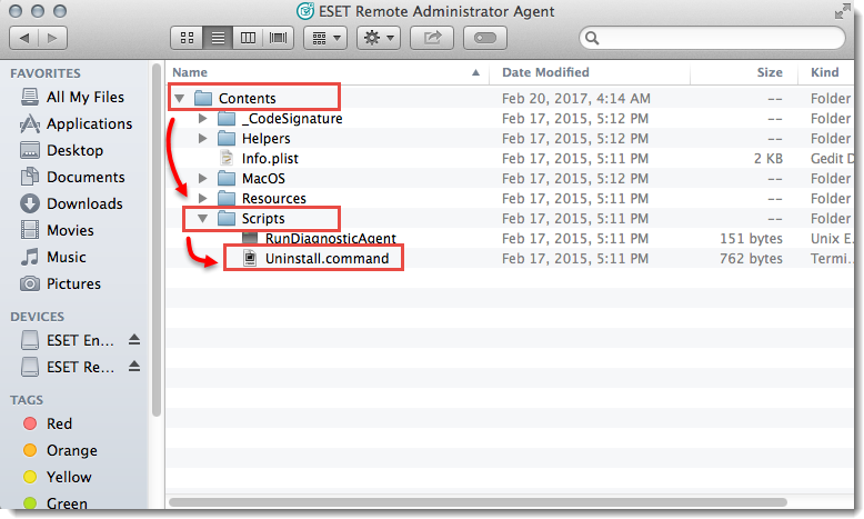 [KB6420] Uninstall ESET Endpoint products for macOS