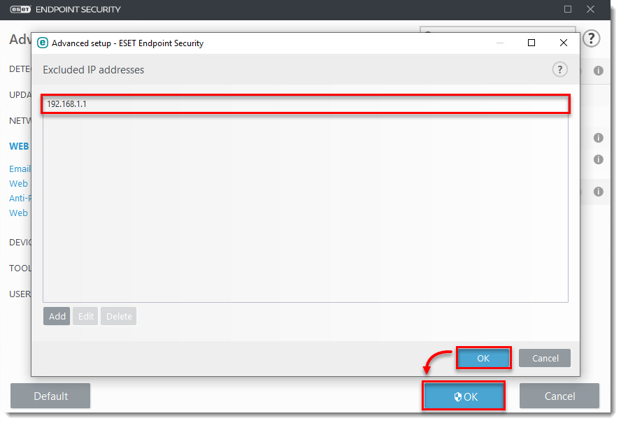 Kb6482 Exclude An Application Or Ip Address From Protocol Filtering