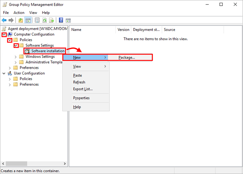 [KB6864] Deploy the ESET Management Agent using a Group Policy Object ...