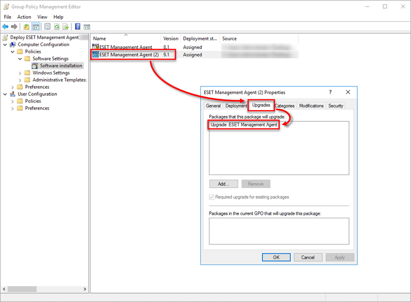 [KB6864] Deploy the ESET Management Agent using a Group Policy Object ...