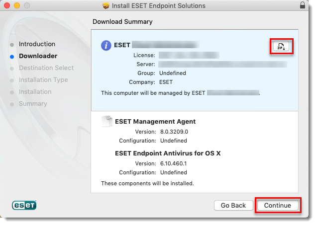 [KB6958] Install ESET security product for macOS using ESET PROTECT ...