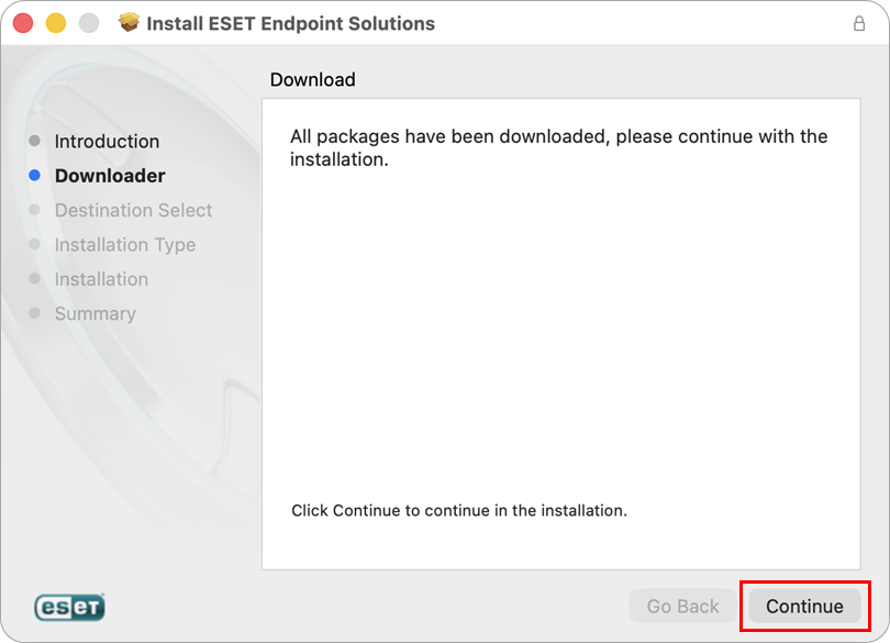 [KB6958] Install ESET Endpoint Security for macOS using ESET PROTECT ...
