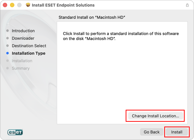 [KB6958] Install ESET Endpoint Security for macOS using ESET PROTECT ...
