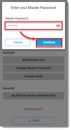 [KB7296] Enable or disable Two-Factor authentication using ESET Password Manager (3.x)