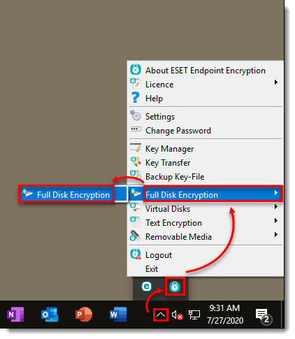 [KB7550] Change the admin password in ESET Endpoint Encryption for a ...