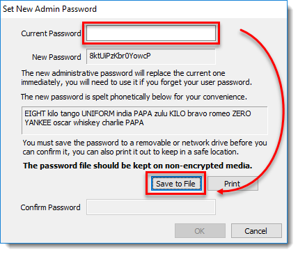 [KB7550] Change the admin password in ESET Endpoint Encryption for a ...