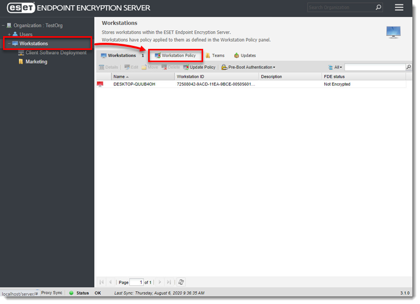 Kb7560 Configure Managed Users With No Local Storage Access Roaming Facility Using Eset