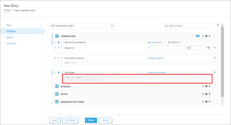 [KB7710] Migrate managed computers from an existing ESET PROTECT Server ...