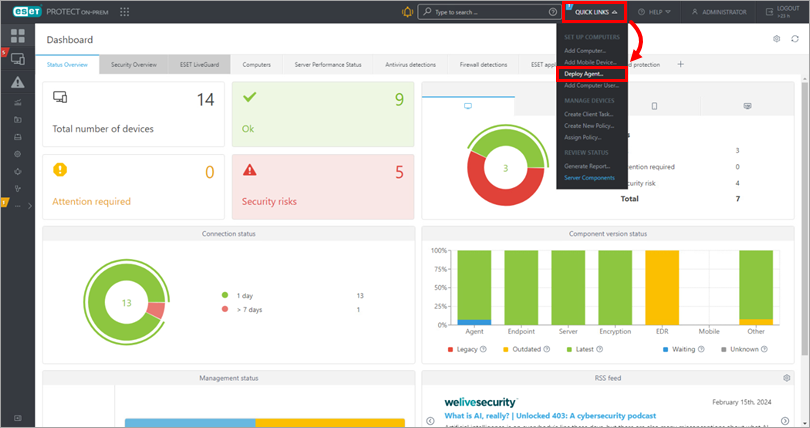 [KB7730] Deploy the ESET Management Agent and the ESET endpoint product ...