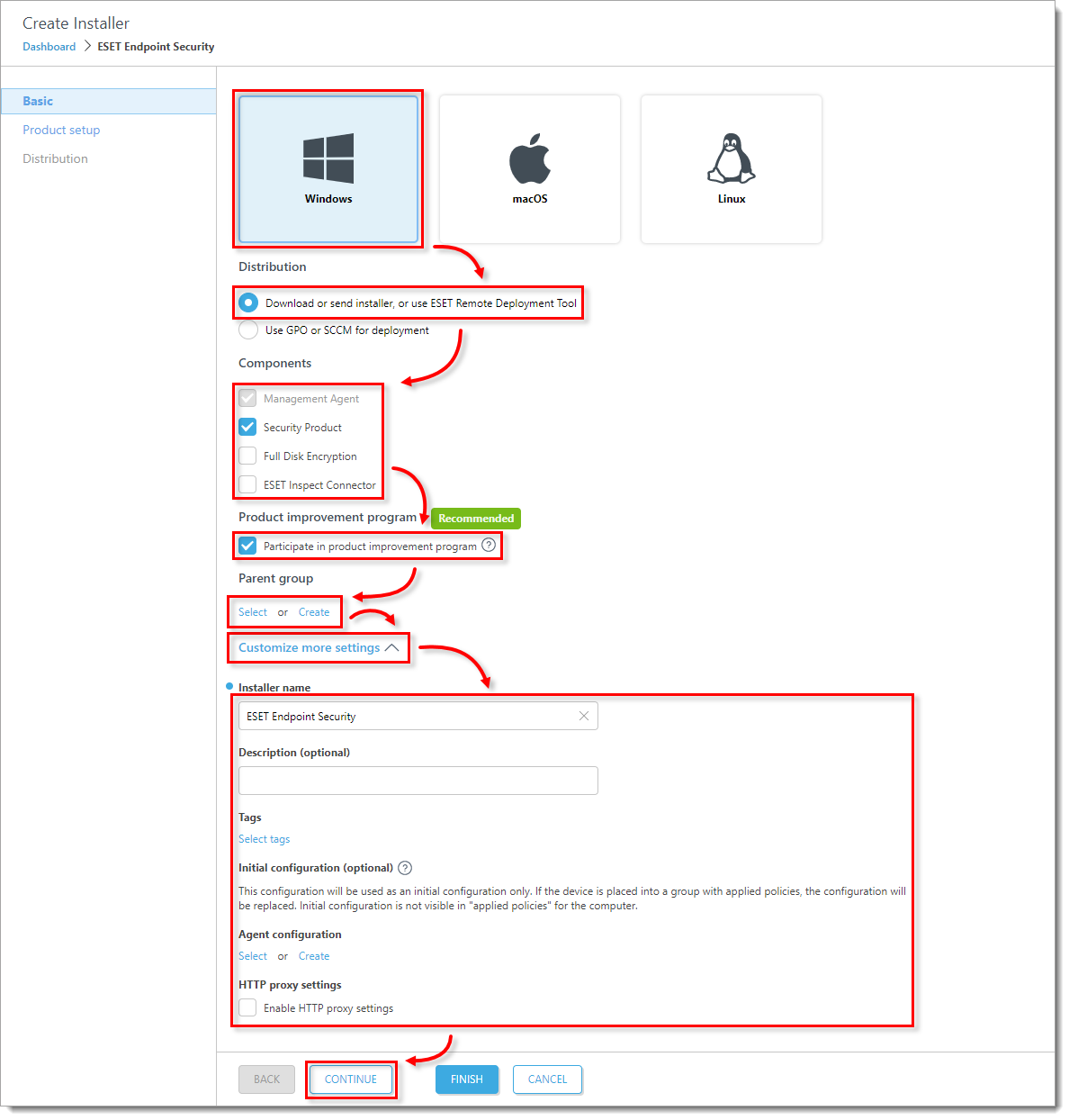 [KB7730] Deploy the ESET Management Agent and the ESET endpoint product ...