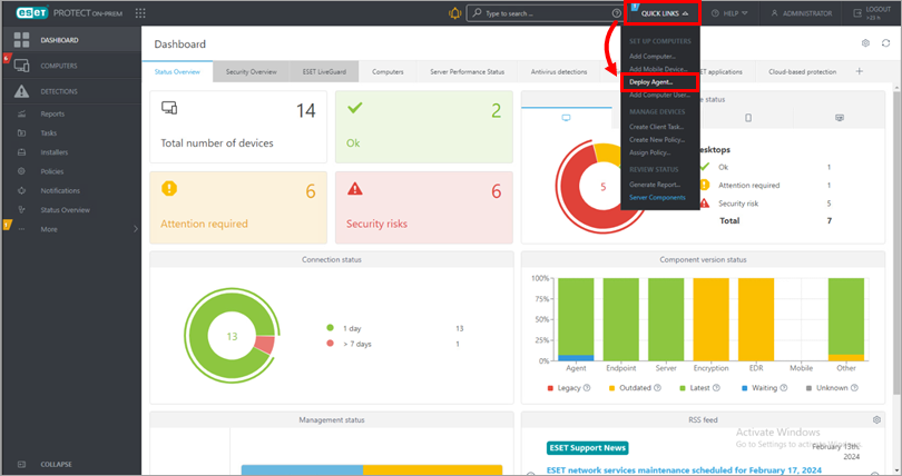 [KB7736] Deploy the ESET Management Agent via SCCM or GPO (Windows)