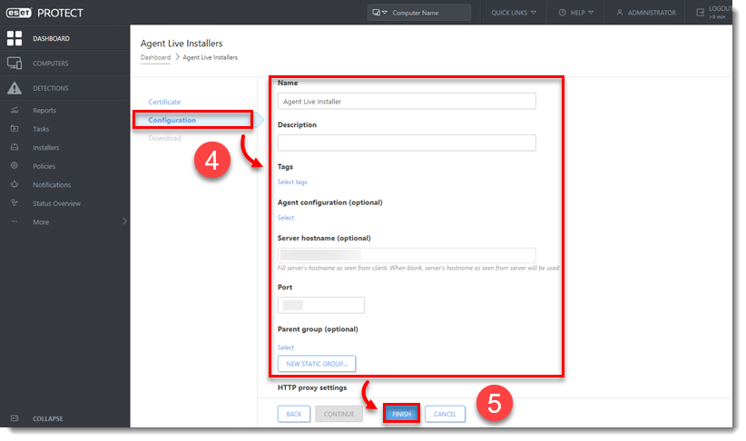 Kb7750 Deploy The Eset Management Agent To A Macos Or Linux Client Using Agent Live Installer