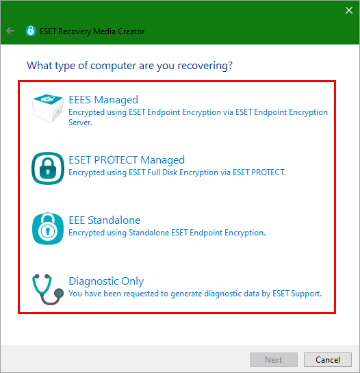 [KB7894] Decryption recovery utility for ESET Endpoint Encryption or ...