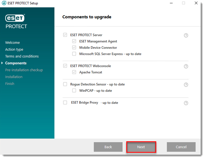 [KB8152] Upgrade to the latest version of ESET PROTECT On-Prem using ...