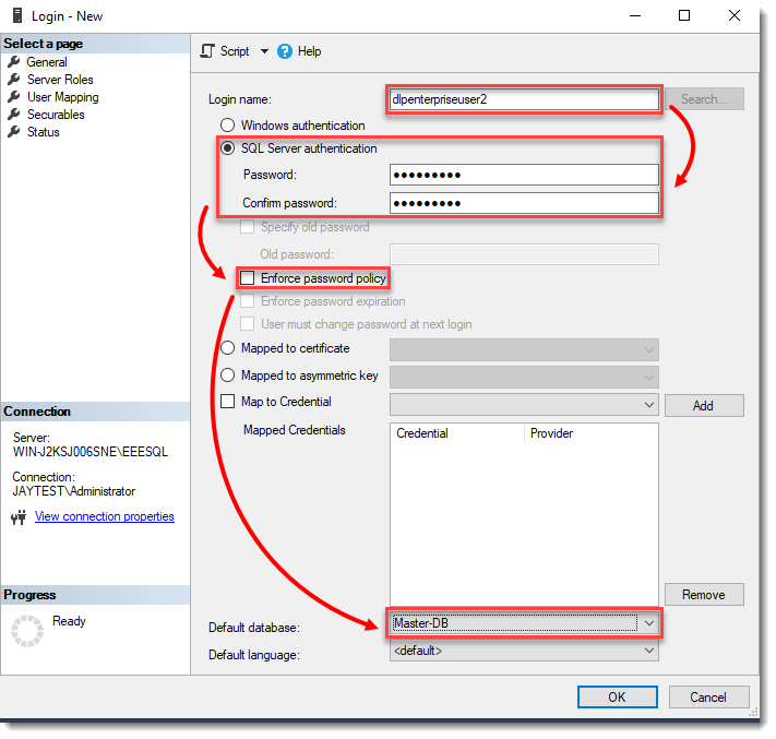 [KB8166] Migrate or recover SQL on ESET Endpoint Encryption Server